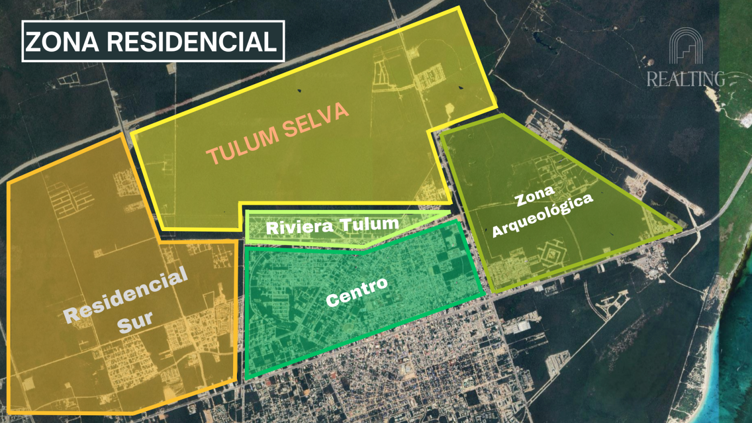 Guía de las Regiones de Tulum: Características y Precios de Propiedades ...